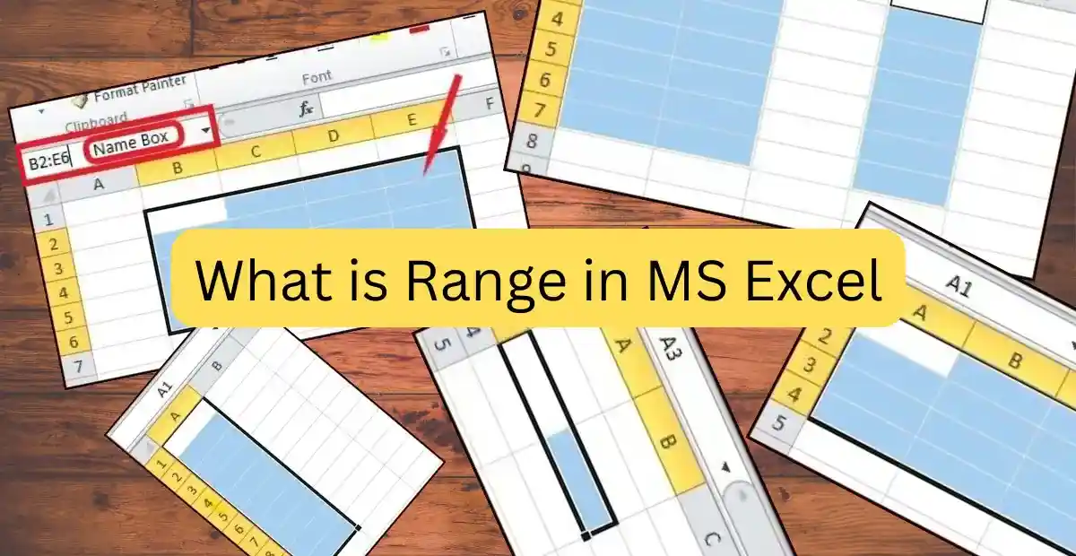 What Is Range In MS Excel Hindireadings